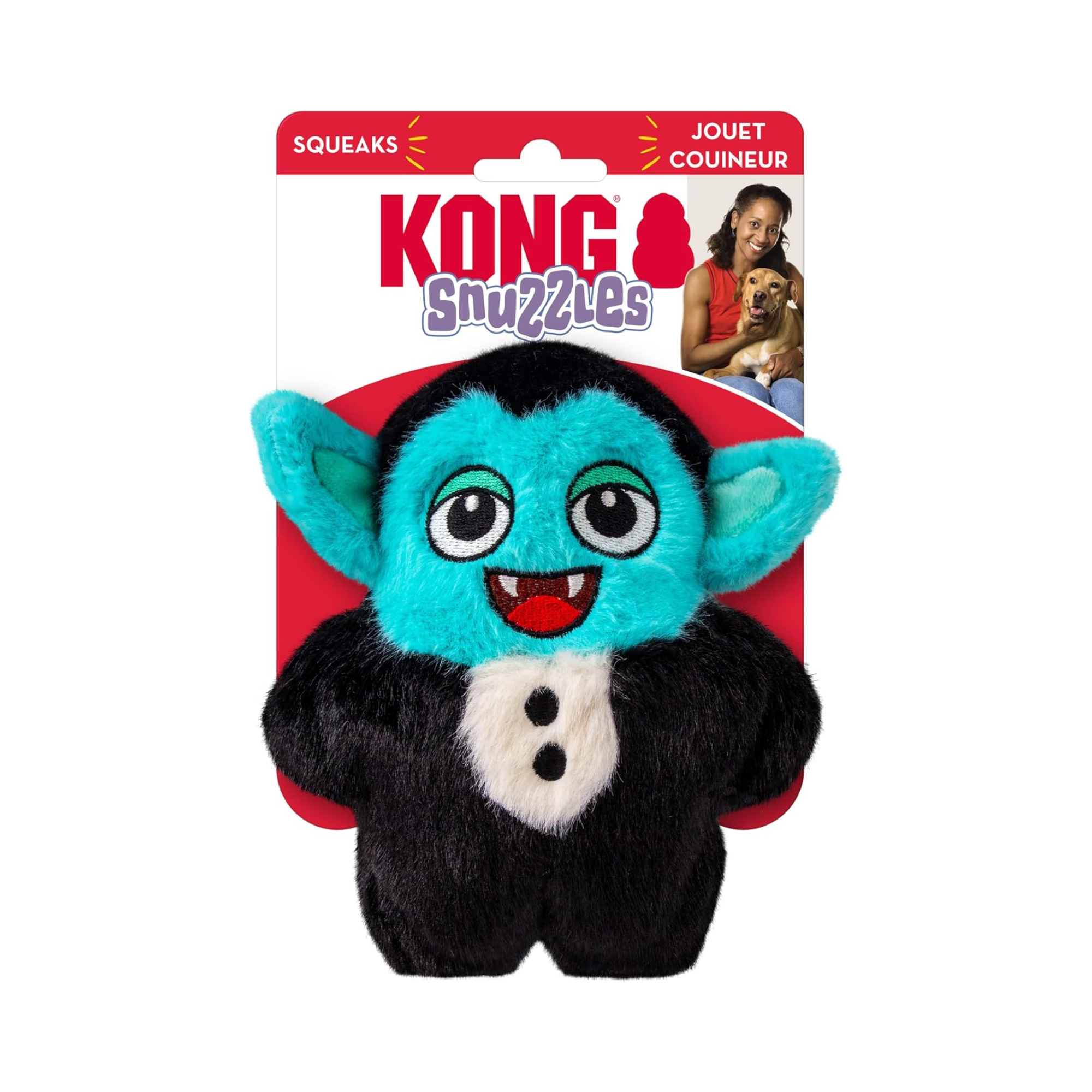 KONG Halloween Snuzzles Juguete con Sonido Perro Talla S