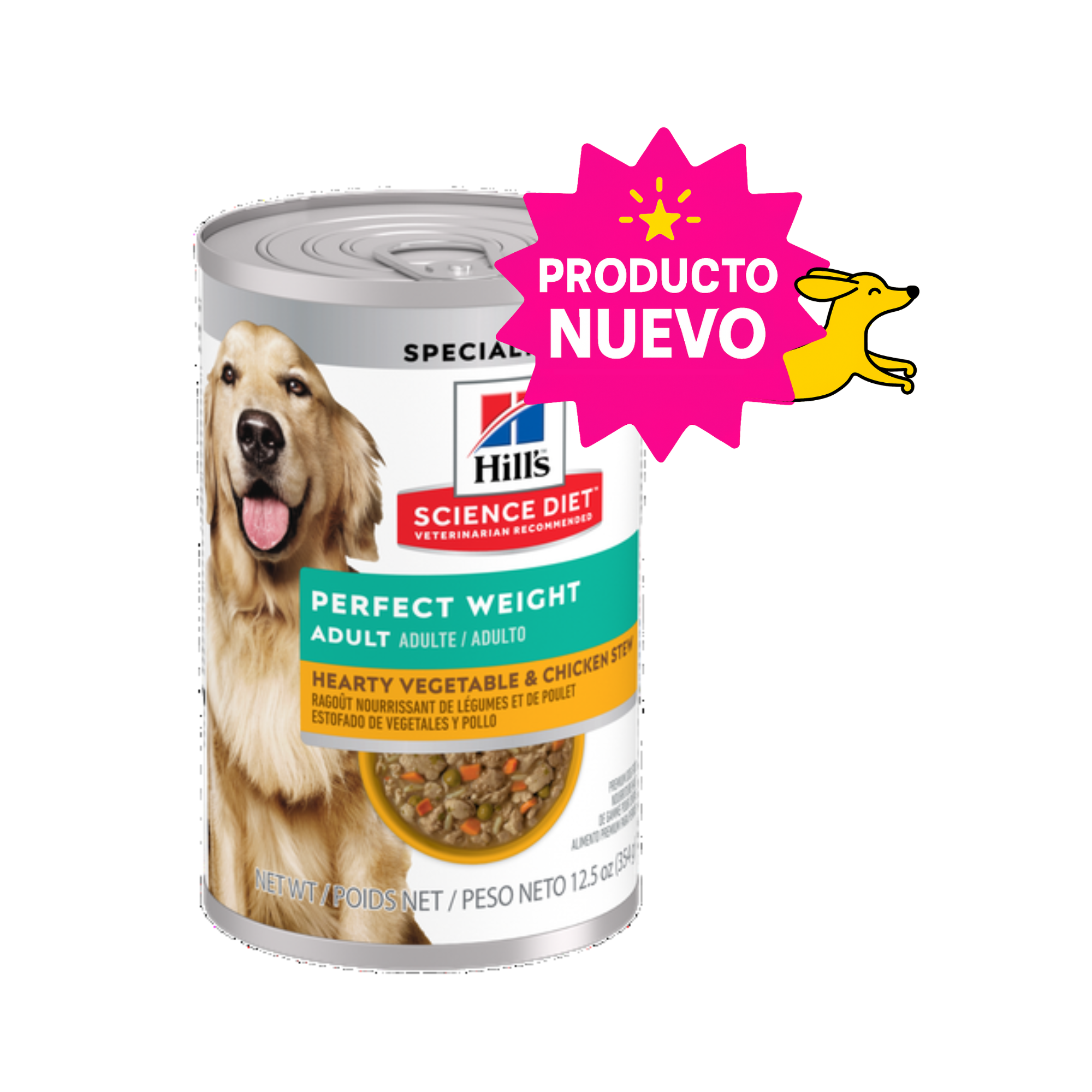 1 Lata Hill's Science Diet Adult Perfect Weight, alimento húmedo 354 g