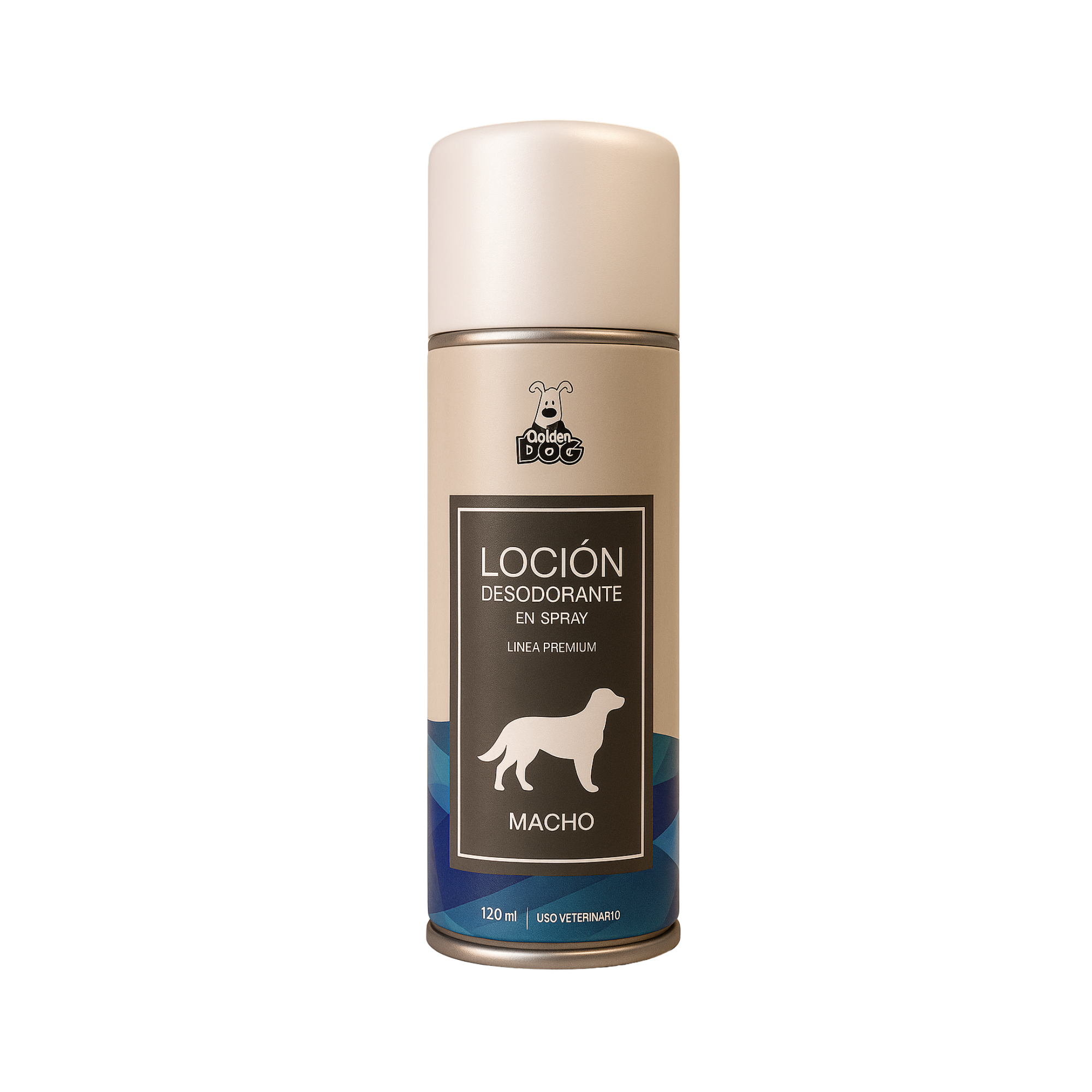 Golden Dog - Loción Desodorante En Spray, Macho 150 Ml., Golden Dog
