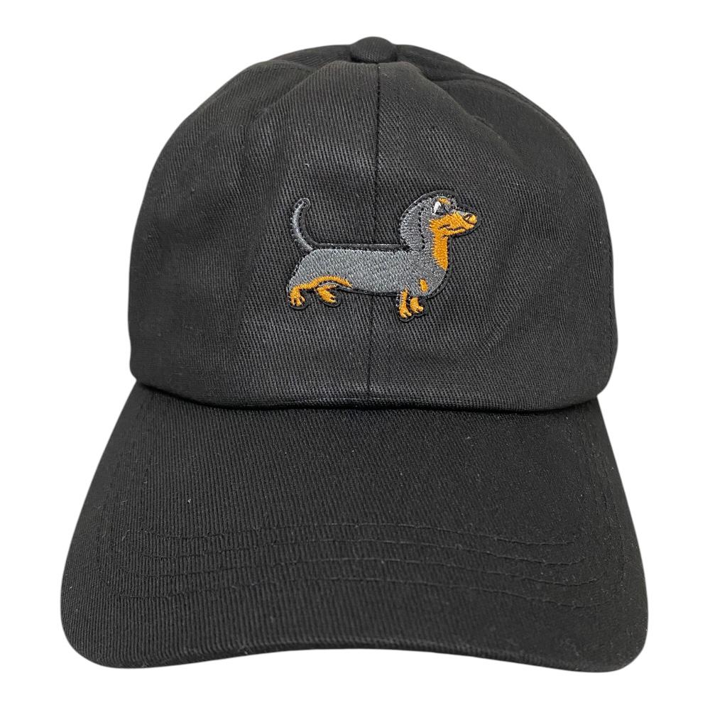 Gorra Negra para AniMallover para Amantes de Perros Salchicha