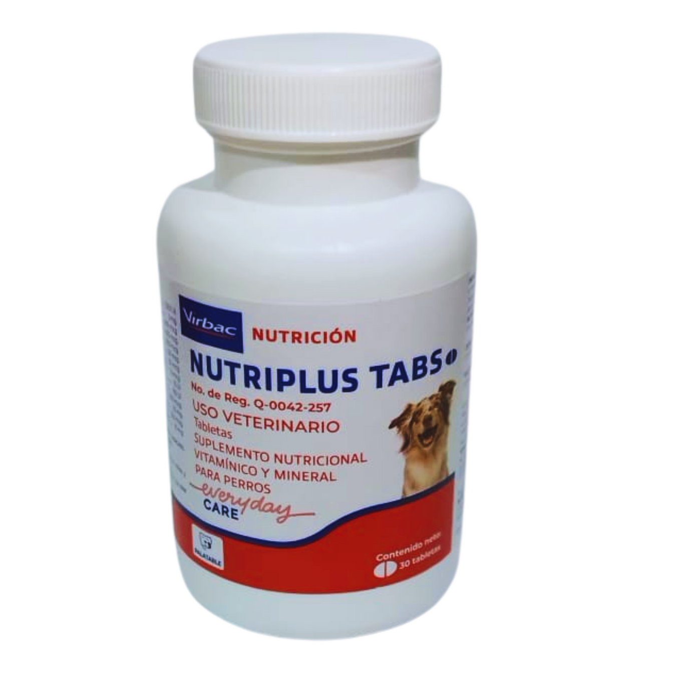 Nutriplus Tabs para Perros Virbac | Suplemento 30 Tabletas | Energía y ...
