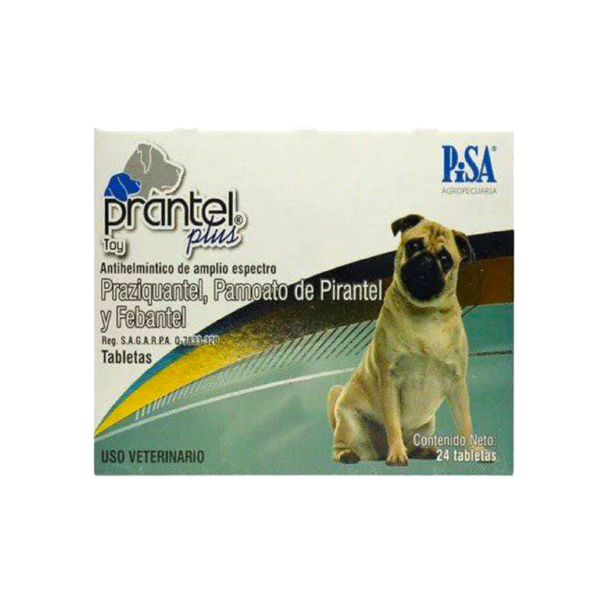 Prantel Plus Toy, Antihelmíntico de Amplio Espectro, Caja con 24 ...