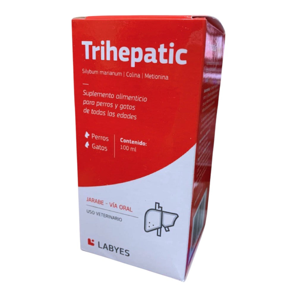 Trihepatic Suplemento Alimenticio para Perros y Gatos 100 ml